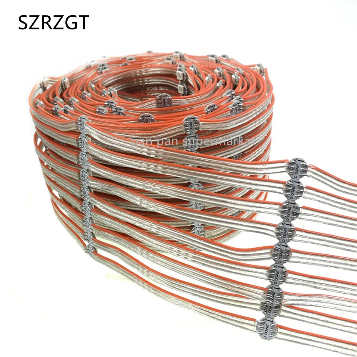 50-100PCS WS2812B LED Module String Panel Pre-soldered on Heatsink with ...