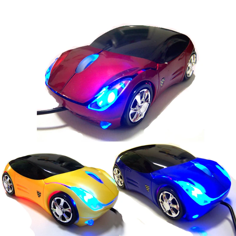 Car Shape USB 3D Optical Mouse Mice RF 2.4GHz Portable Laptop Optical ...