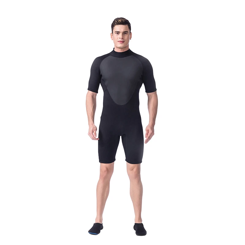 3mm Lifurious Short Sleeve Diving Suit Mens Neoprene Surfing Wetsuits