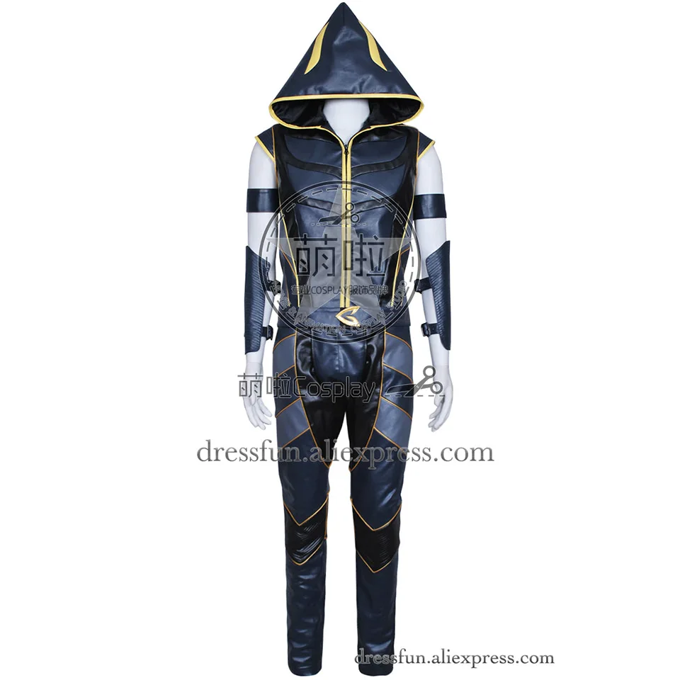 Smallville Superman Green Arrow Cosplay Costume Outfits Black Arrow ...