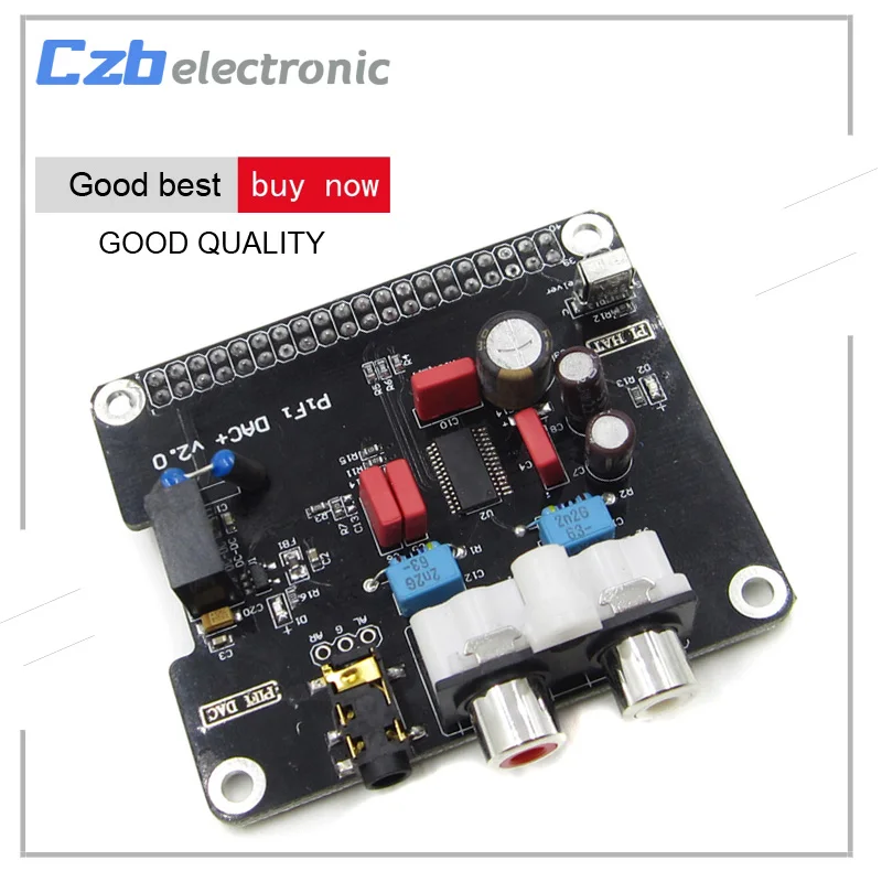 1PCS Raspberry Pi 3 HIFI DAC I2S Interface Special HIFI DAC Audio Sound ...
