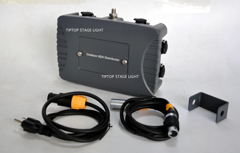 Outdoor 6 Way DMX Spliter | Tiptoplight