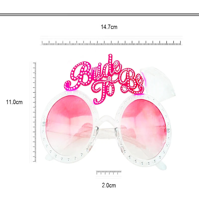 1 шт., свадебные очки с надписью «Невеста ко мне», украшения для ...