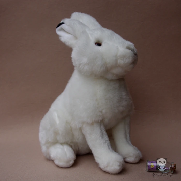 Large White Rabbit Doll Plush Toys Cute Emulation Arctic Rabbit Dolls ...