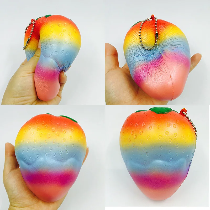 squishy wholesale 10pcs kawaii rare squishy fruit strawberry slow ...