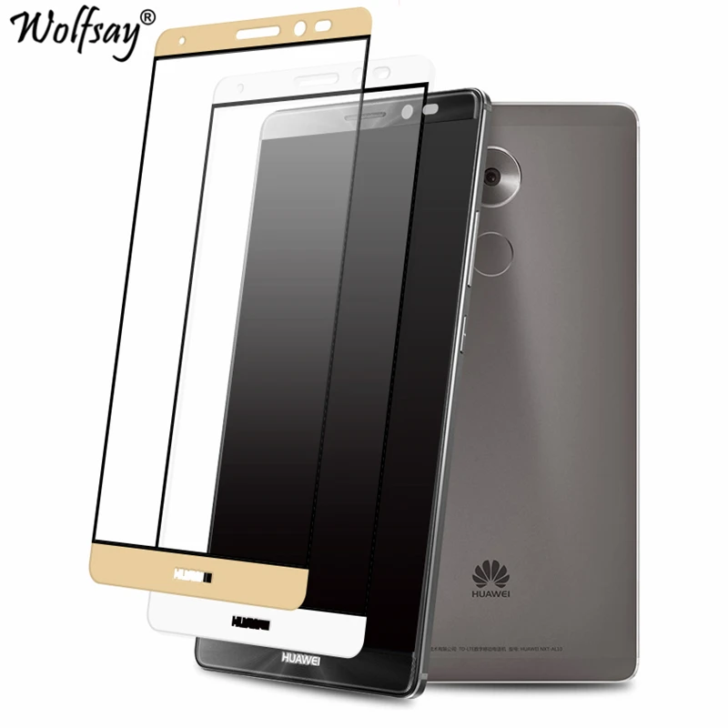 Wolfsay sFor Tempered Glass Huawei Mate 8 Screen Protector 2.5D 9H ...