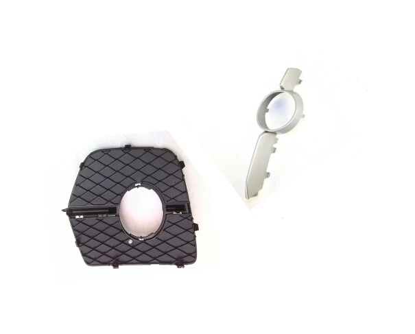 Front Bumper Left Lateral Grill + Fog Light Grill Cover Trim for BMW X6 ...