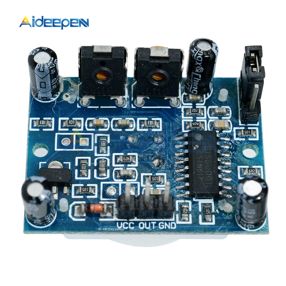 SR501 HC-SR501 Adjust IR Pyroelectric Infrared PIR module Motion Sensor ...