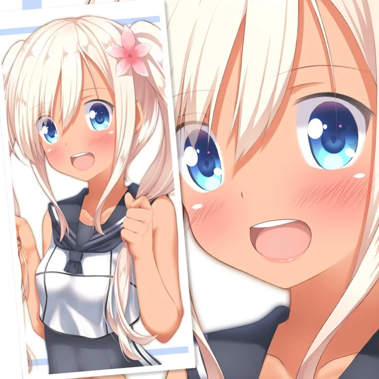 45x95 cm kantai collection kancolle cameltoe loli ro 500 아트 만화 애니메이션 벽 ...