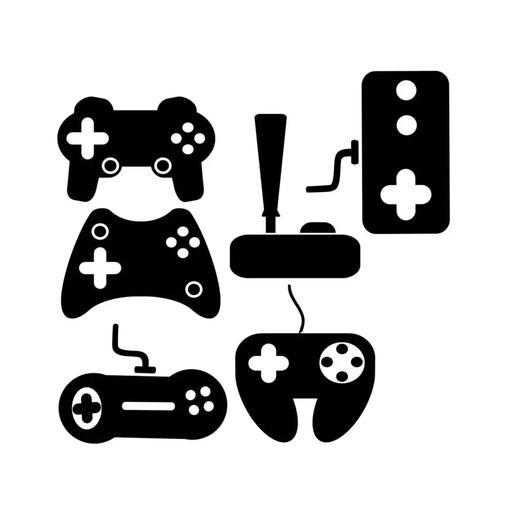 Game Handle Decal Video Game Controller Sticker Play Decal Gaming ...