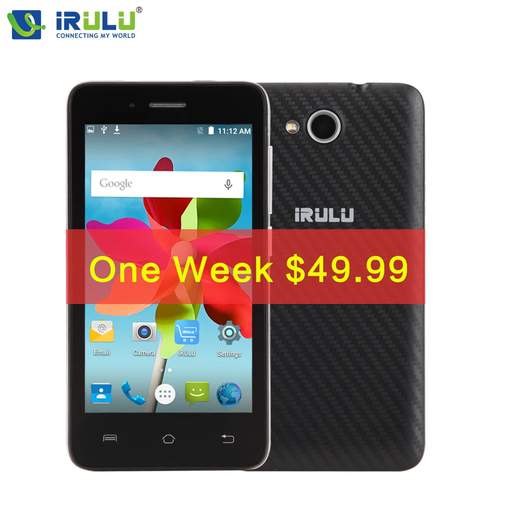 iRULU Smartphone U4 mini 4.0" MTK6735 Android 5.1 Quad Core 4G LTE 8GB ...