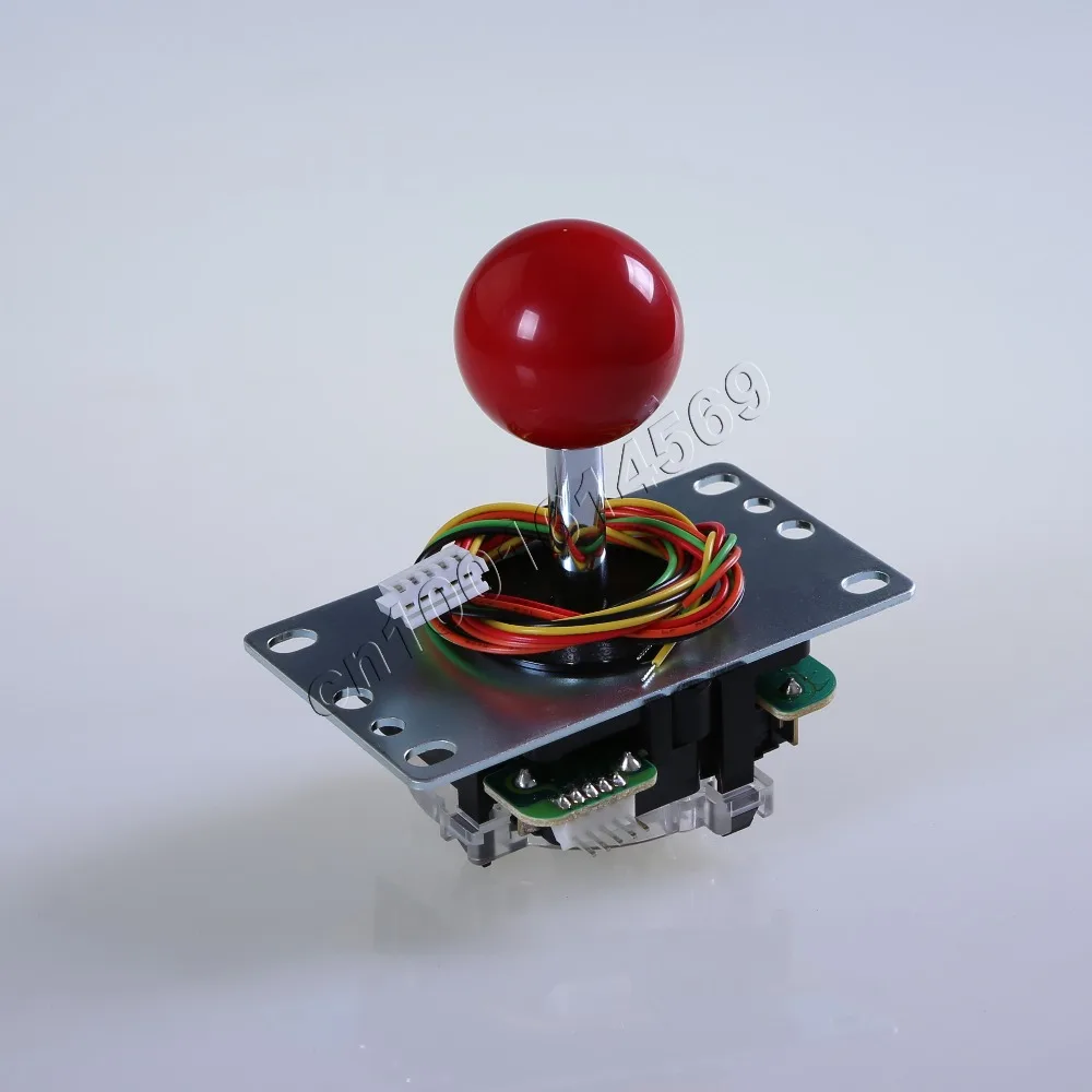 Genuine Sanwa Jlf-tp-8yt Joystick For Arcade Game - Red - Original ...