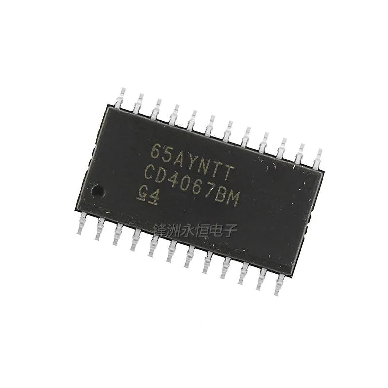 CD4067BM CD4067B CD4067 4067B 4067 SOP24 10 unids/lote, envío gratuito ...