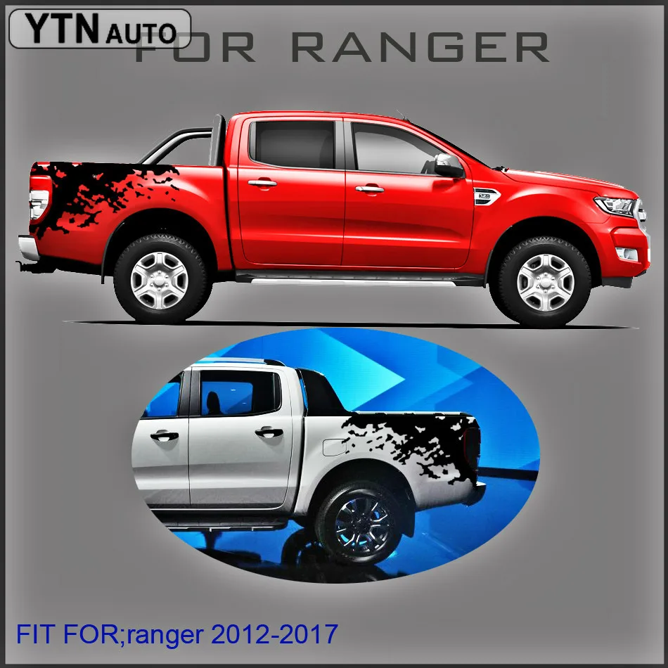 Aliexpress.com : Buy custom for Ford ranger stickers 2pc mudslinger ...