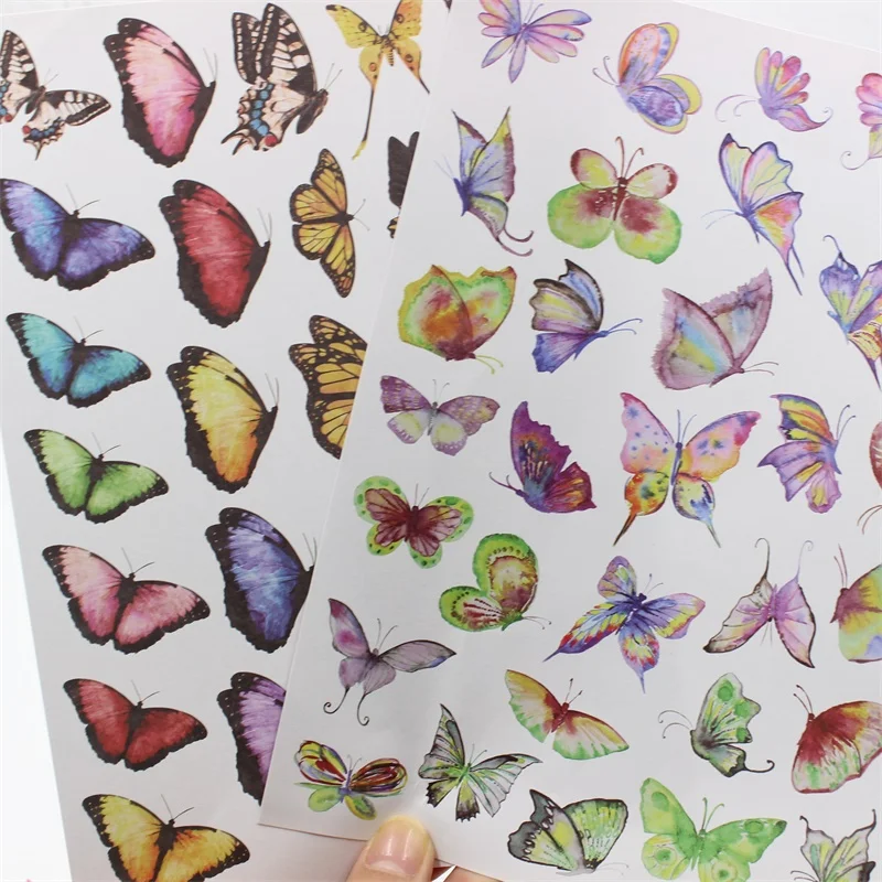 KSCRAFT-Butterflies-Self-adhesive-Paper-Sticker-for-Scrapbooking-DIY ...