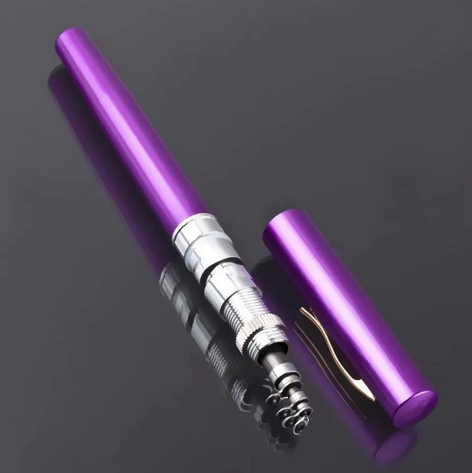 High Quality Mini Pen Ice Fishing Rod With Baitcasting Reel Portable ...