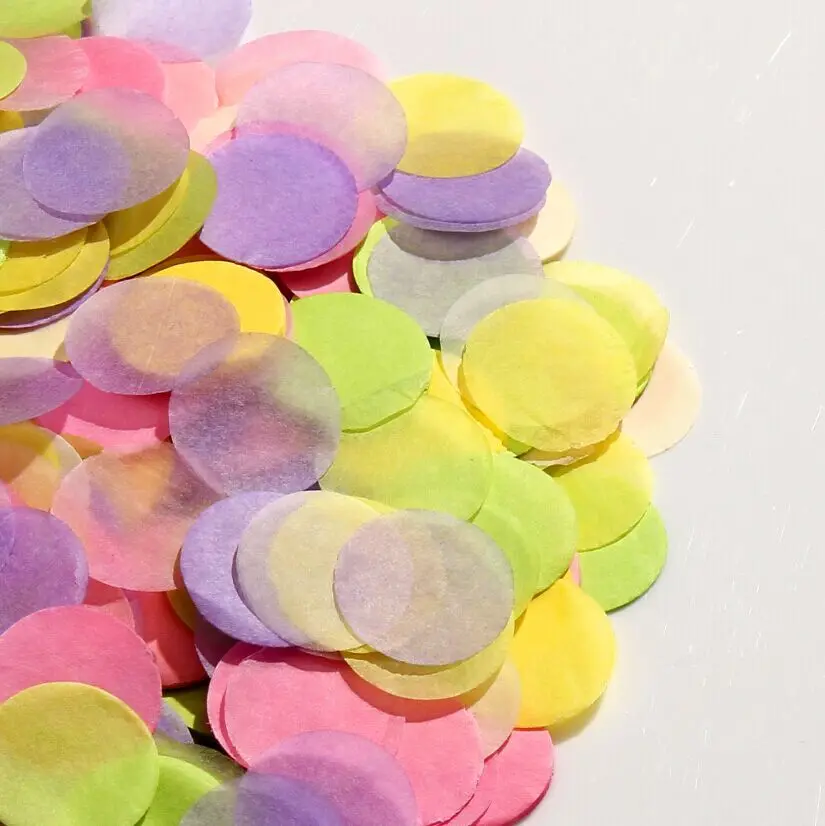 56g Multi Coloured Tissue Confetti weddings birthdays Shower party ...