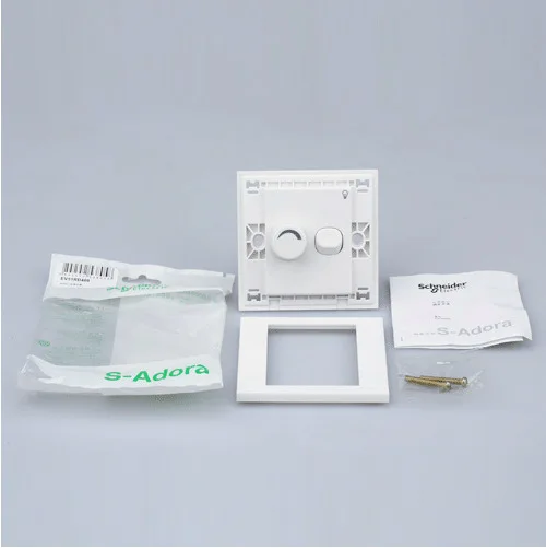 1pcs Schneider LED lamp Triac dimmer 400w single connection dimmer ...