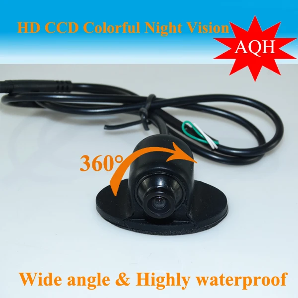 Promotion Mini Ccd Hd Night Vision 360 Degree Car Rear View Camera ...
