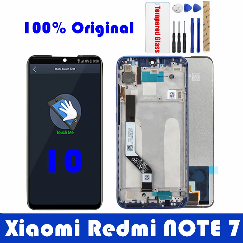 Original Xiaomi Redmi NOTE 7 LCD Display+Frame 10 Touch Screen Redmi ...