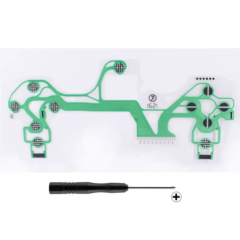 Ps4 Slim /ps4 Pro Controller Conductive Film Button Ribbon Flex Cable ...