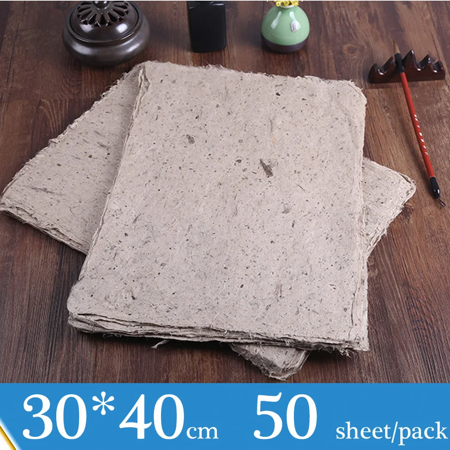 50 sheet Natural Rice Paper for Painting Calligraphy Chinese Chinese ...