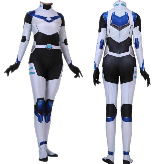 Voltron Legendary Defender Cosplay Costume Blue Paladin Zentai Bodysuit ...