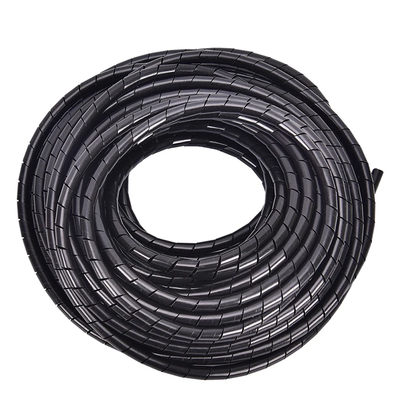 6mm Outside Dia 13m Pe Sheath Tube Spiral Range Cache Cable Cord Wire ...