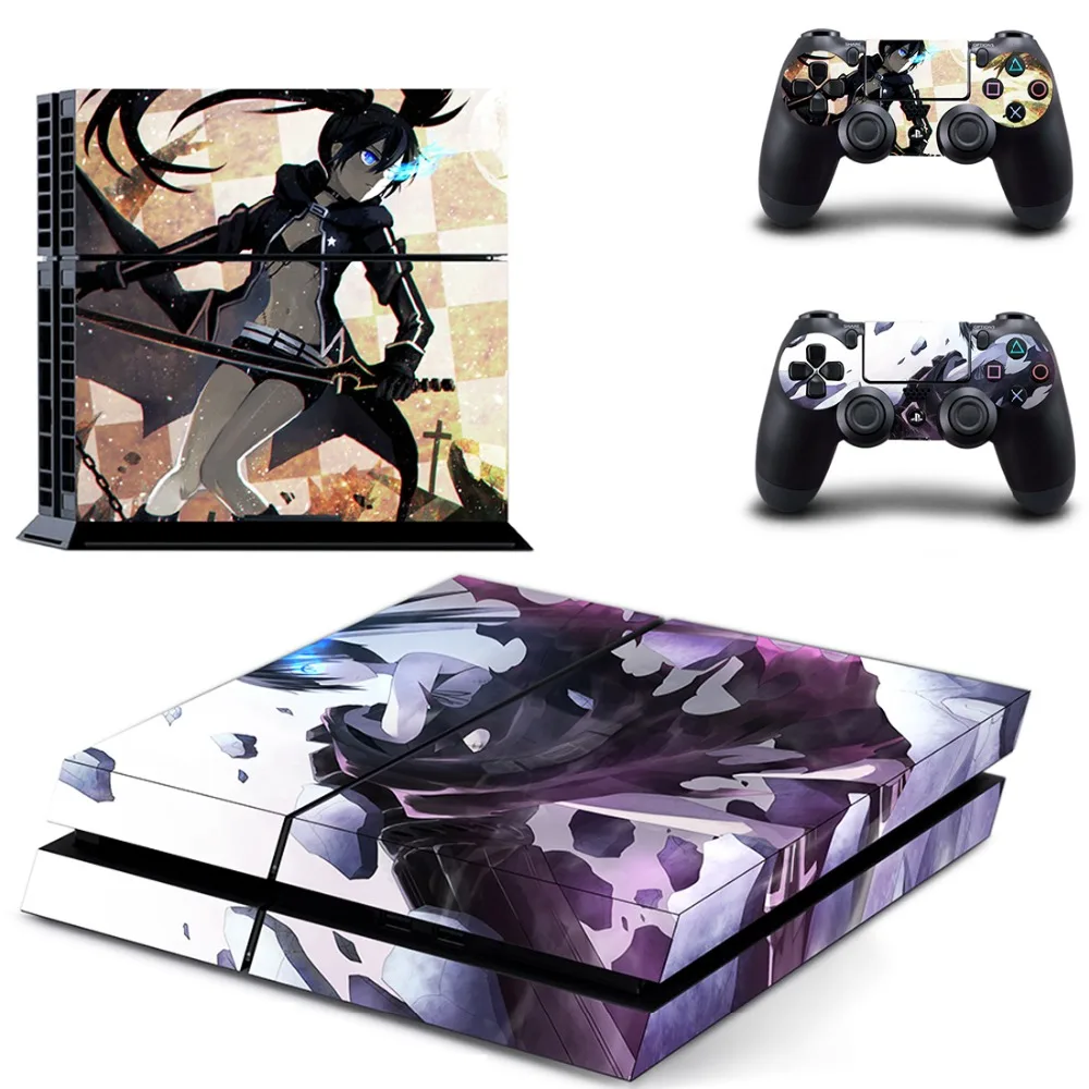 Miku Tokisaki Kurumi Anime Skin Sticker for Sony Playstation 4 Console ...