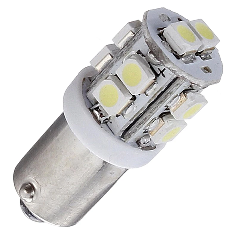 4x T11 BA9S T4W 233 BAYONET 10 SMD LED Car Wedge Interior Side Light ...