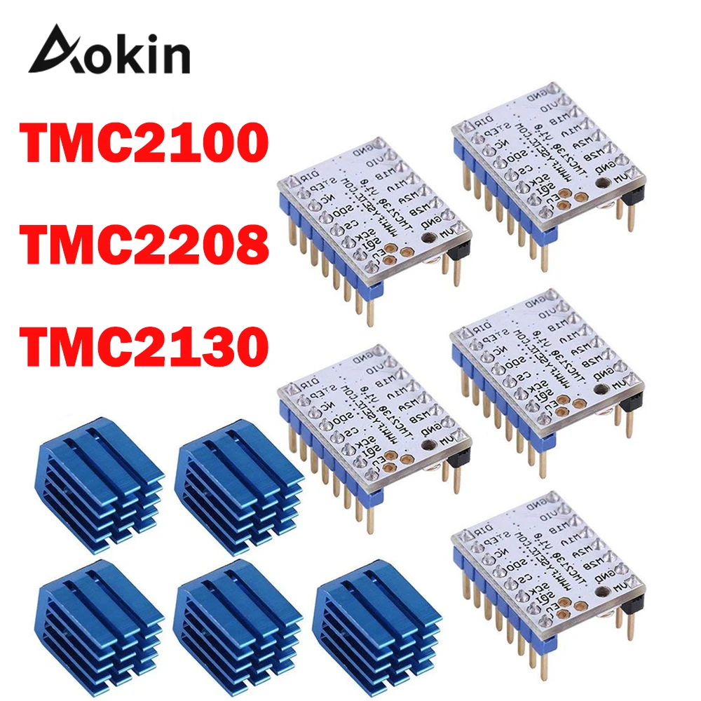 5 uds TMC2100 V1.3 TMC2130 V1.0 V1.1 TMC2208 Motor paso a paso ...