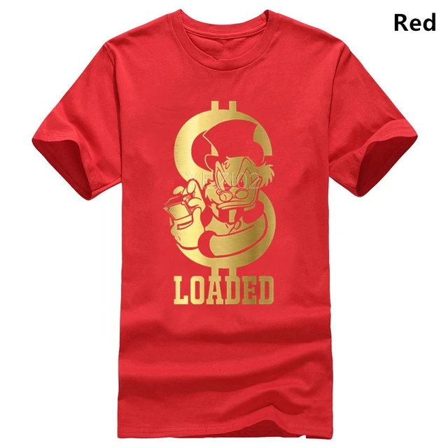 Scrooge McDuck Uncle Scrooge Loaded Ducktales TV Comic Mens T Shirt-in ...