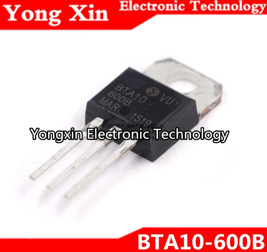 10pcs BTA10 600B TO 220 BTA10 600 TO220 BTA10 10A TRIACS|Connectors ...