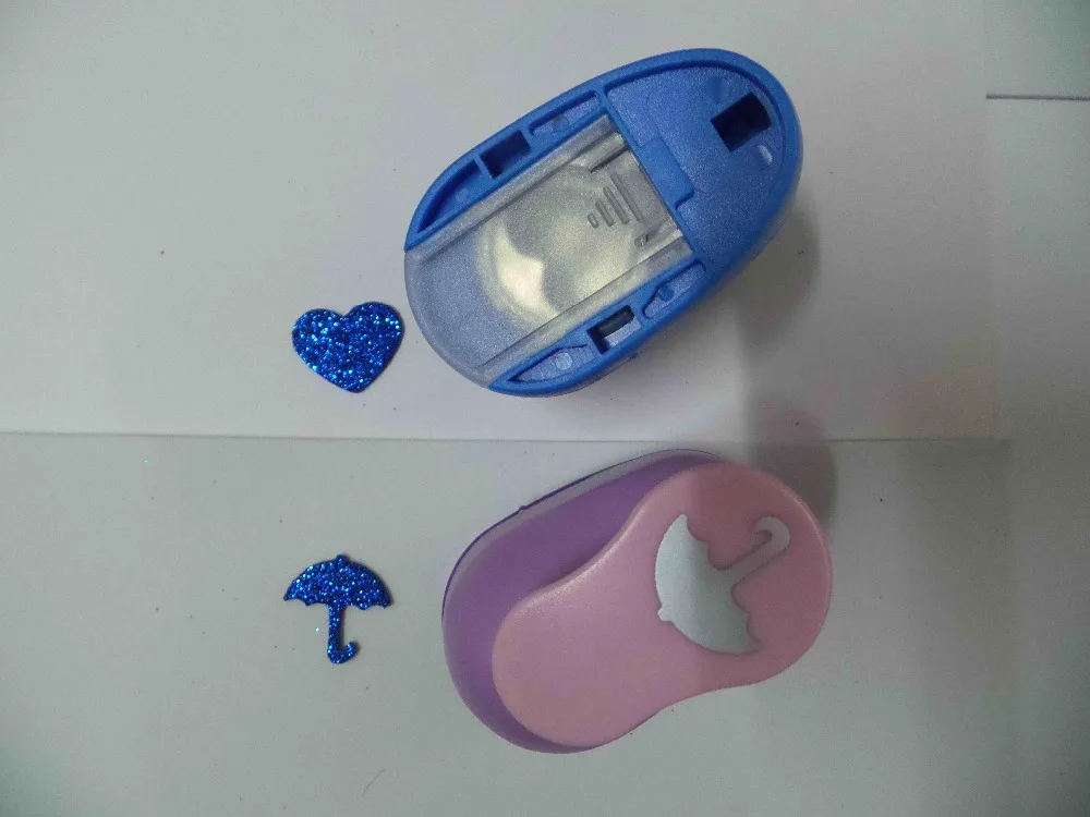 2pcs(2.5cm) heart and umbrella shape craft punch set Punch Craft ...