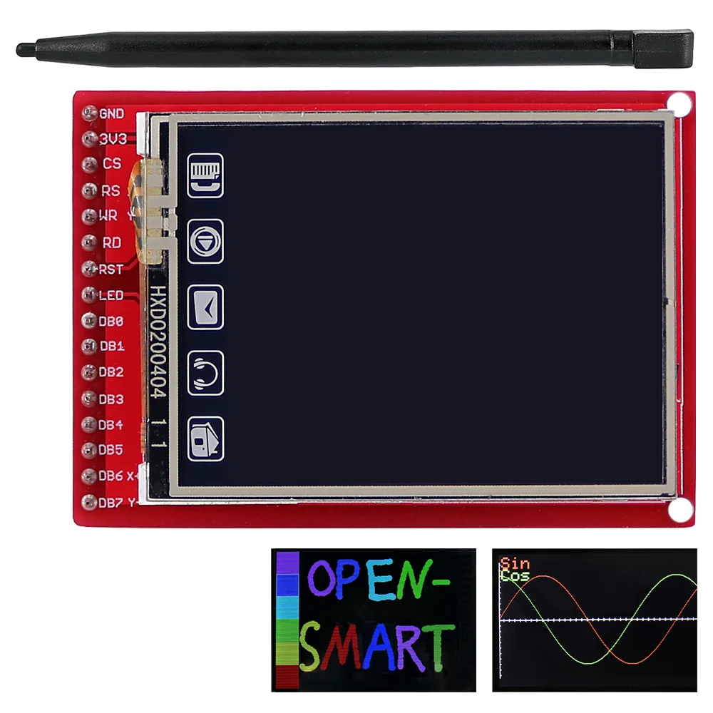 2.0 inch TFT LCD Display module Touch Screen Shield board 176 * 220 ...