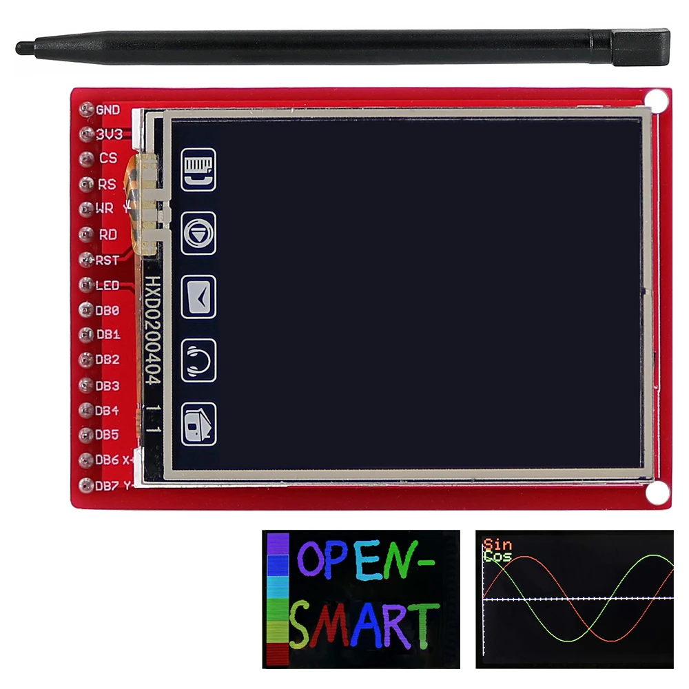 2.0 inch TFT LCD Display module Touch Screen Shield board 176 * 220 ...