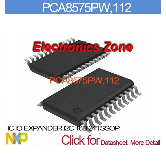 PCA8575PW, 112 IC IO EXPANDER I2C 16B 24 TSSOP PCA8575PW, 1 8575PW, PCA8575P 8575PW, 1 PCA8575 ...