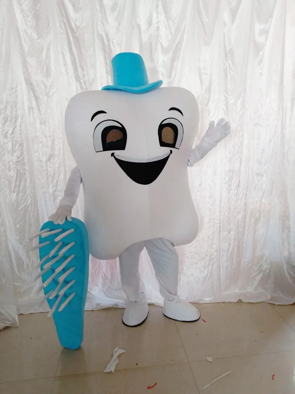Tooth-Mascot-Costume-Doctor-of-Teeth-Party-Dental-Care-Character-Mascot ...