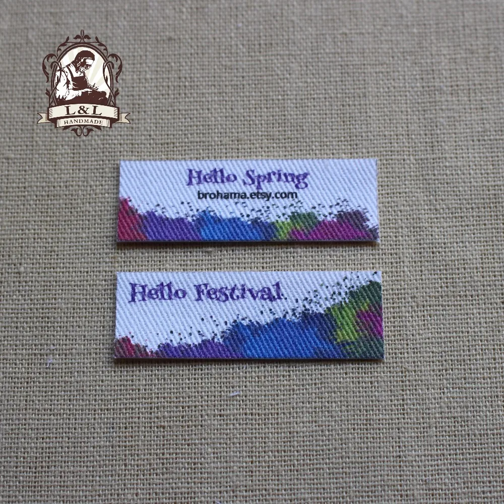 112 Custom Name Tags, children personalized name tags, Organic Cotton ... 112 Custom Name Tags, children personalized name tags, Organic Cotton ...