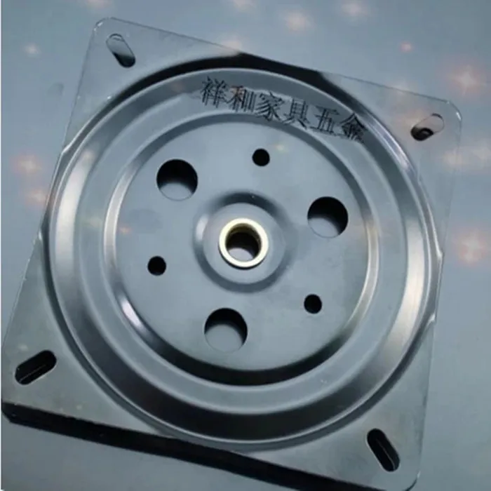 Furniture dining table iron turntable TV turntable spindle turn circled ...