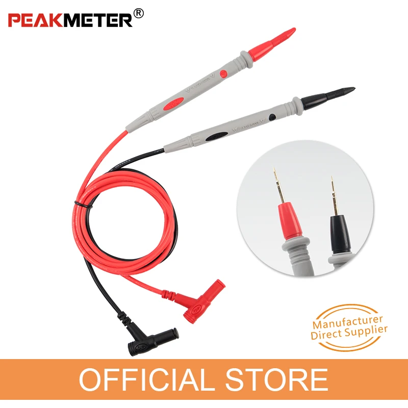 PEAKMETER-Double-layer-Silicone-1000V-20A-Universal-Digital-Multi-Meter ...