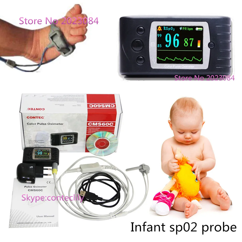 Neonatal-Infantil-Rec-m-nascido-Infantil-Ox-metro-De-Pulso-CE-Spo2 ...
