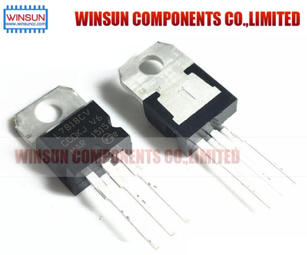 20pcs/lot L7818CV TO 220 L7818 LM7818 18V Brand New|Connectors ...