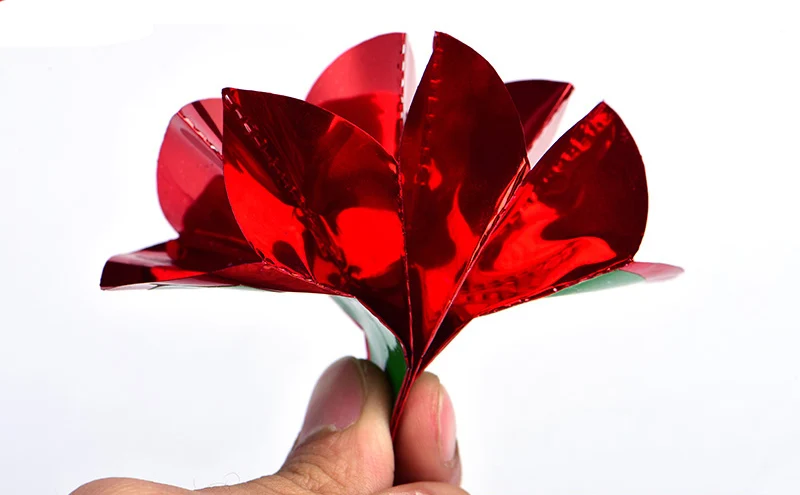 10pcs-Appearing-Paper-Flower-From-Empty-Hand-Flowers-Magic-Trick-Stage ...