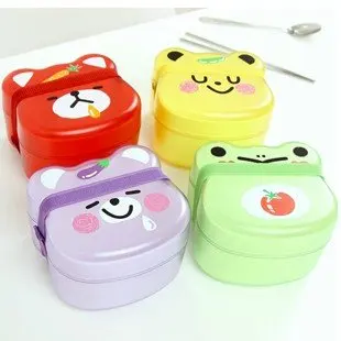 Wholesale / retail creative home cartoon lunch boxes / animal shaped ...