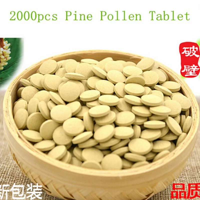 Aliexpress.com : Buy 2000PCS Organic Pine Pollen Powder Tablet 99 ...