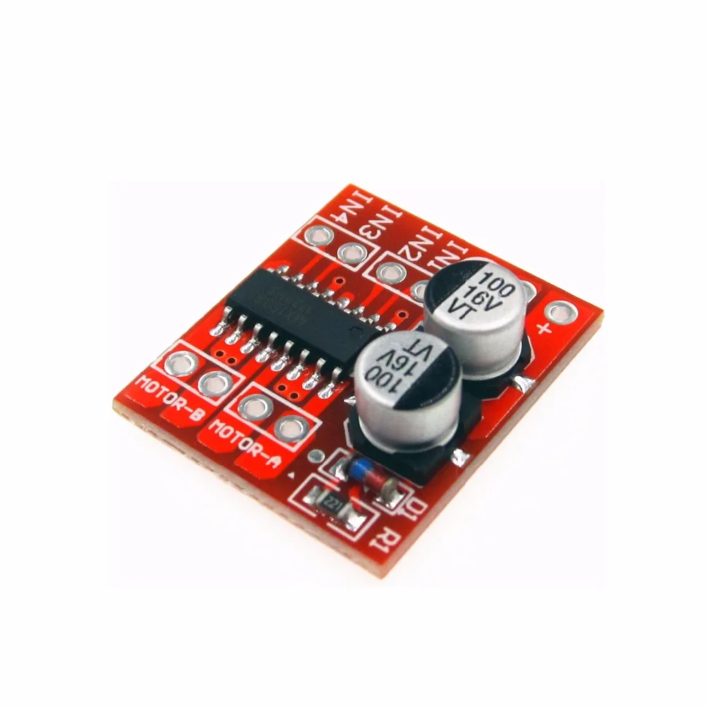 2 Dc Motor Drive Module Reversing Pwm Speed Dual H Bridge Stepper Motor ...