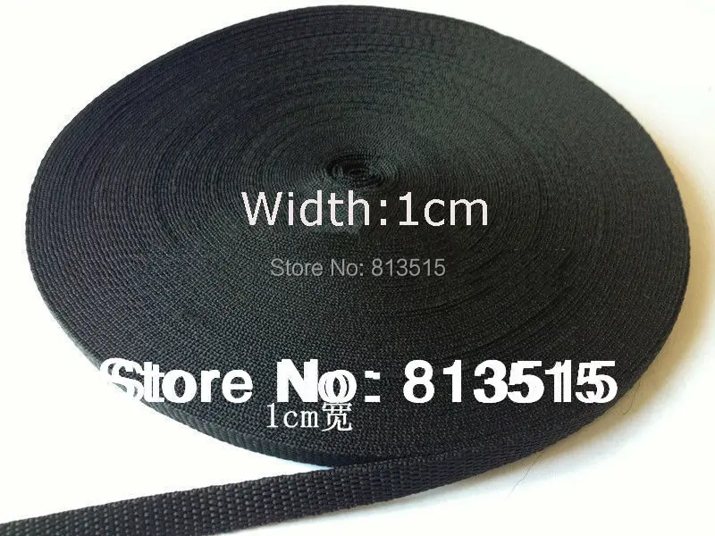 polypropylene webbing 15mm PP rope ribbon black webbings 10mm textile ...