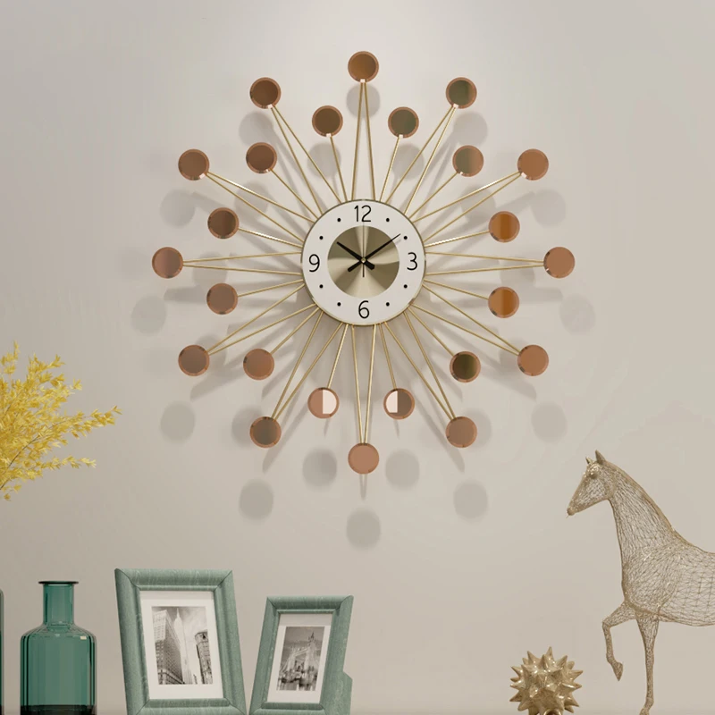 Nordic criativo clocks sala relógio de moda criativa personalidade ...