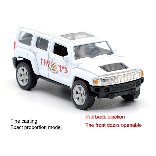 White Hummer H3 Toy